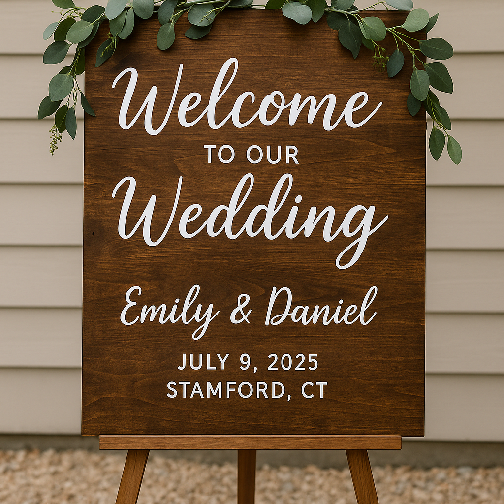 3 Easy DIY Wedding Signs for Your Ceremony or Reception - Blissfully ...